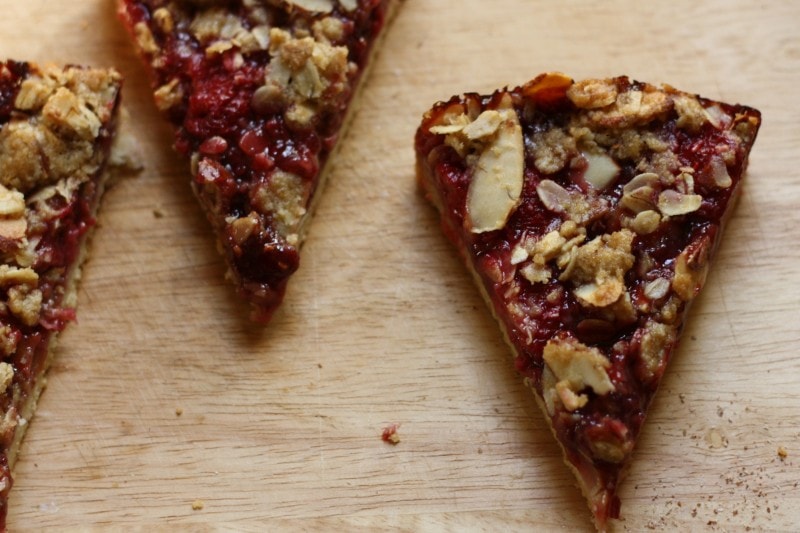 raspberry streusel tart | The Vanilla Bean Blog