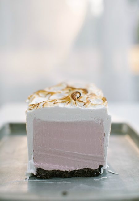 Raspberry Ice Cream Cake | The Vanilla Bean Blog