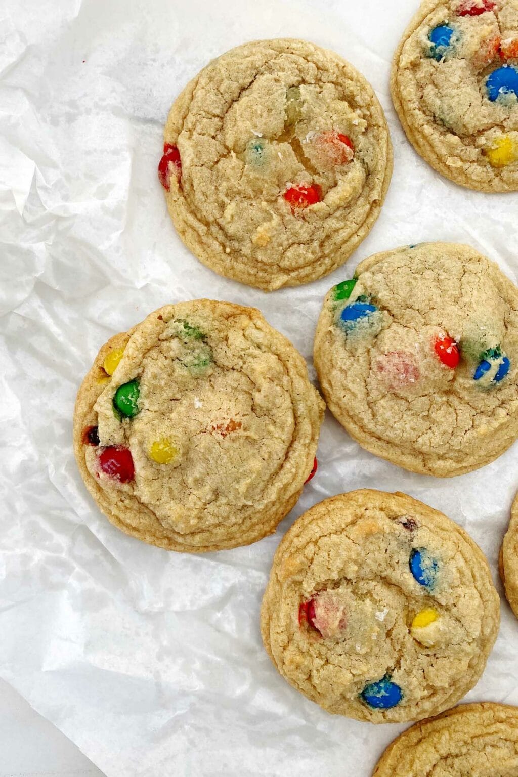 Soft and Chewy M&M Cookies | The Vanilla Bean Blog
