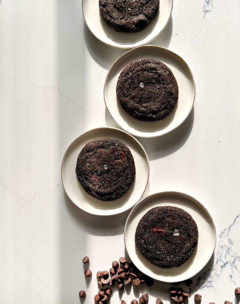 Easy Chocolate Espresso Sugar Cookies | Sarah Kieffer