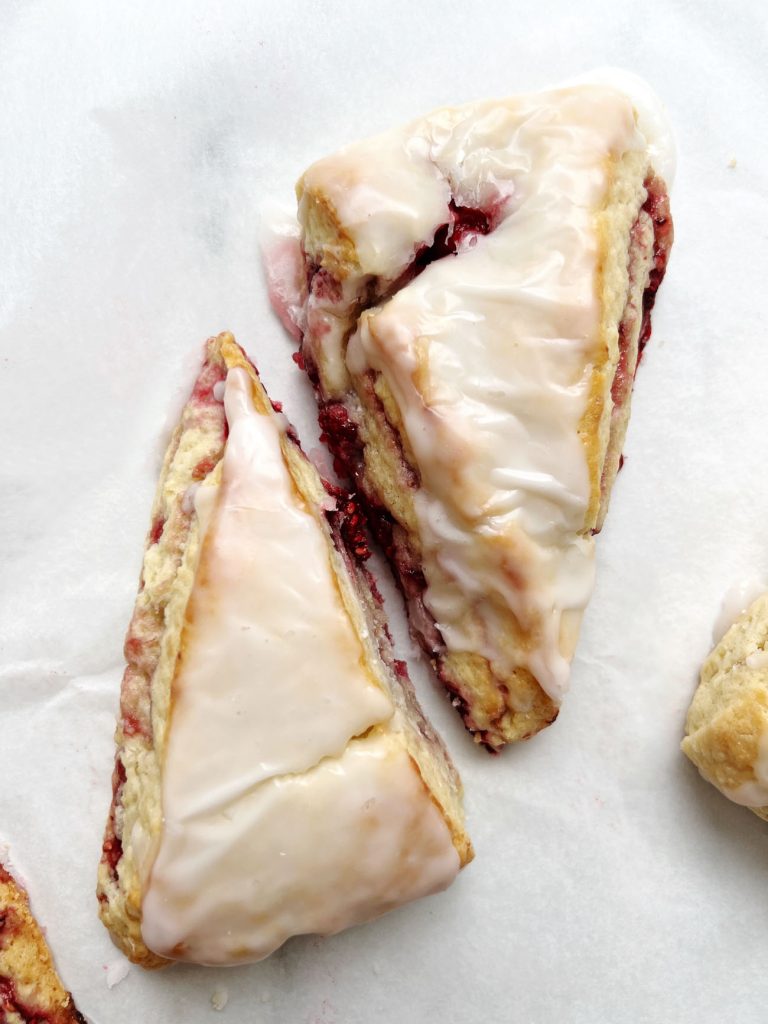 Flaky Raspberry Scones | Sarah Kieffer