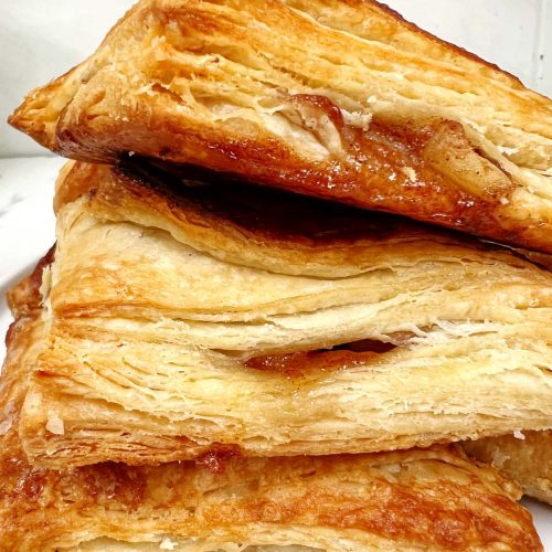 Flaky Puff Pastry Apple Turnovers | Sarah Kieffer