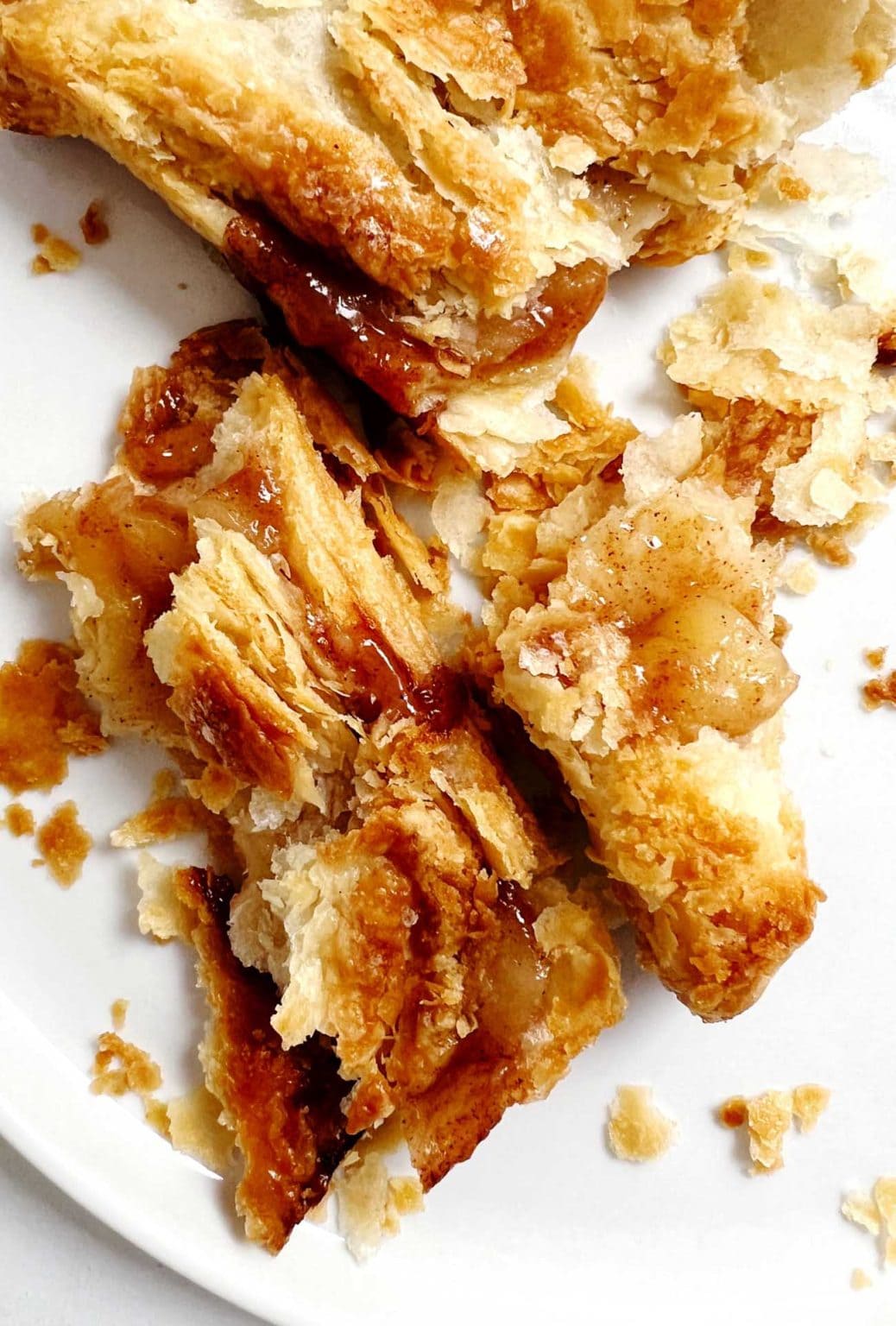 Flaky Puff Pastry Apple Turnovers | Sarah Kieffer