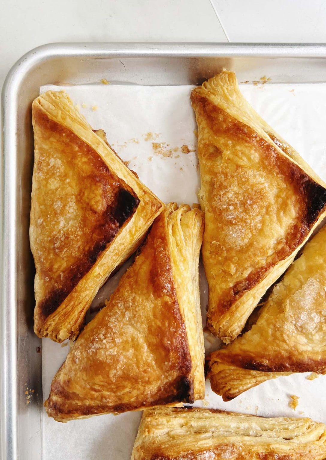 Flaky Puff Pastry Apple Turnovers | Sarah Kieffer